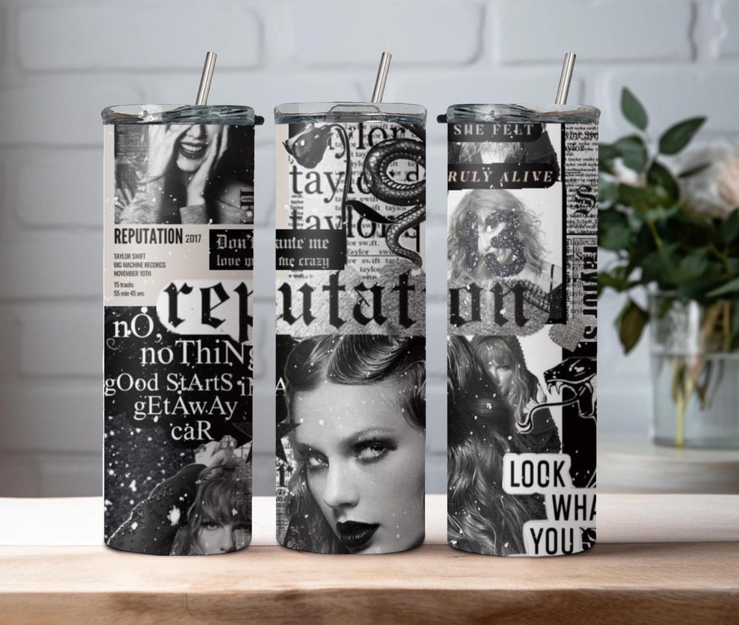 Rep Era Collage Stainless Steel Tumbler Cup Great for TS Taylor Fans ...