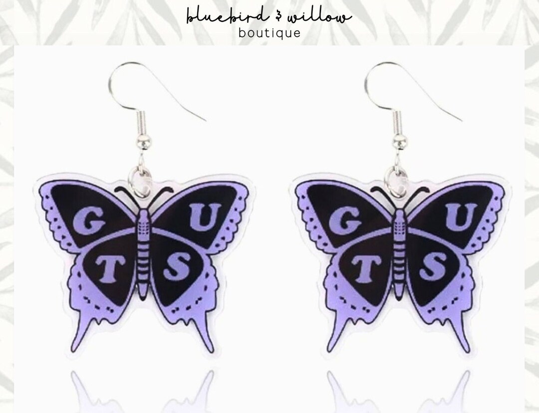Olivia's GUTS Inspired Earrings Great for Rodrigo Fans, Music Lovers ...