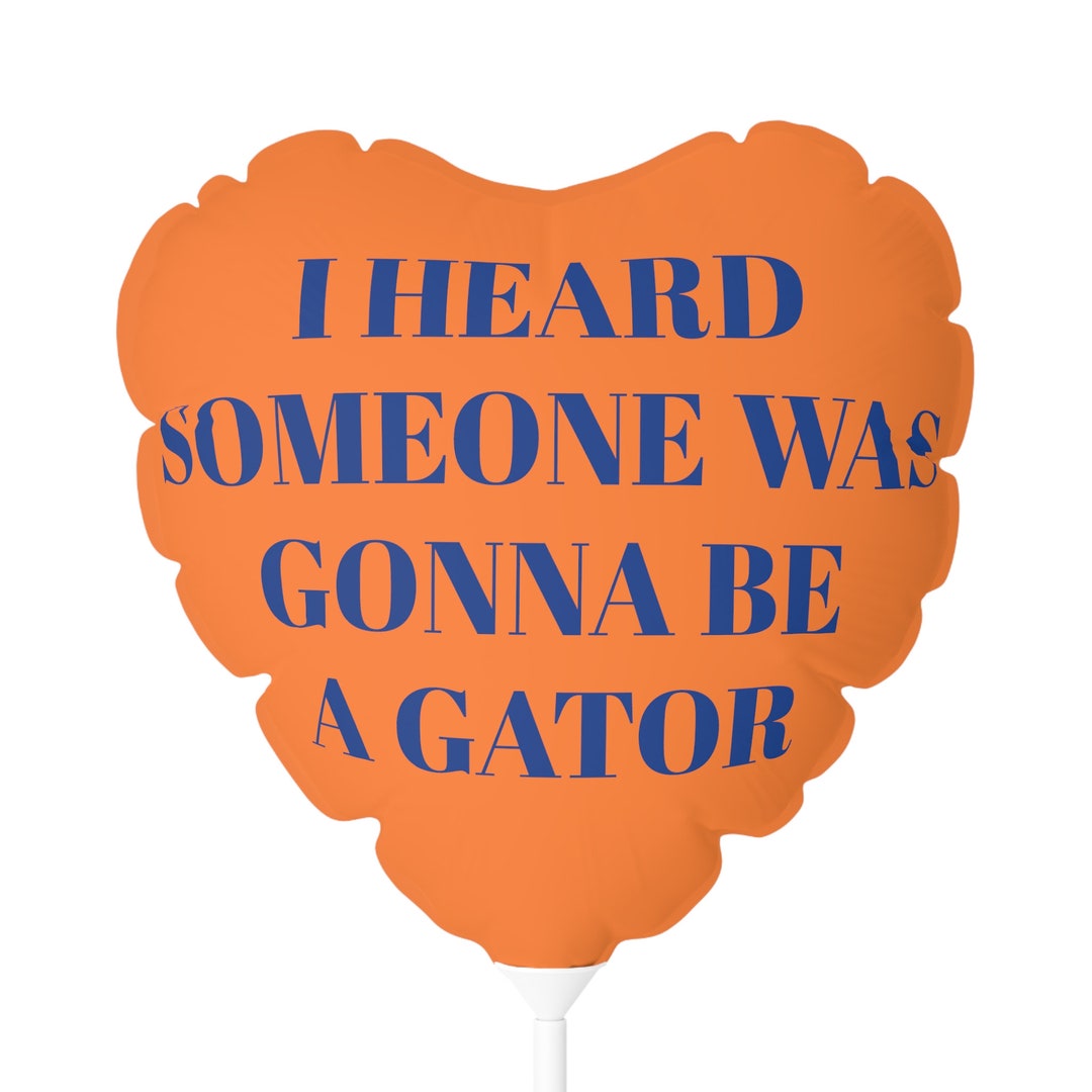 Florida Gators Balloon, Gators Balloon, Gator Balloon, Uf Balloon, Go ...
