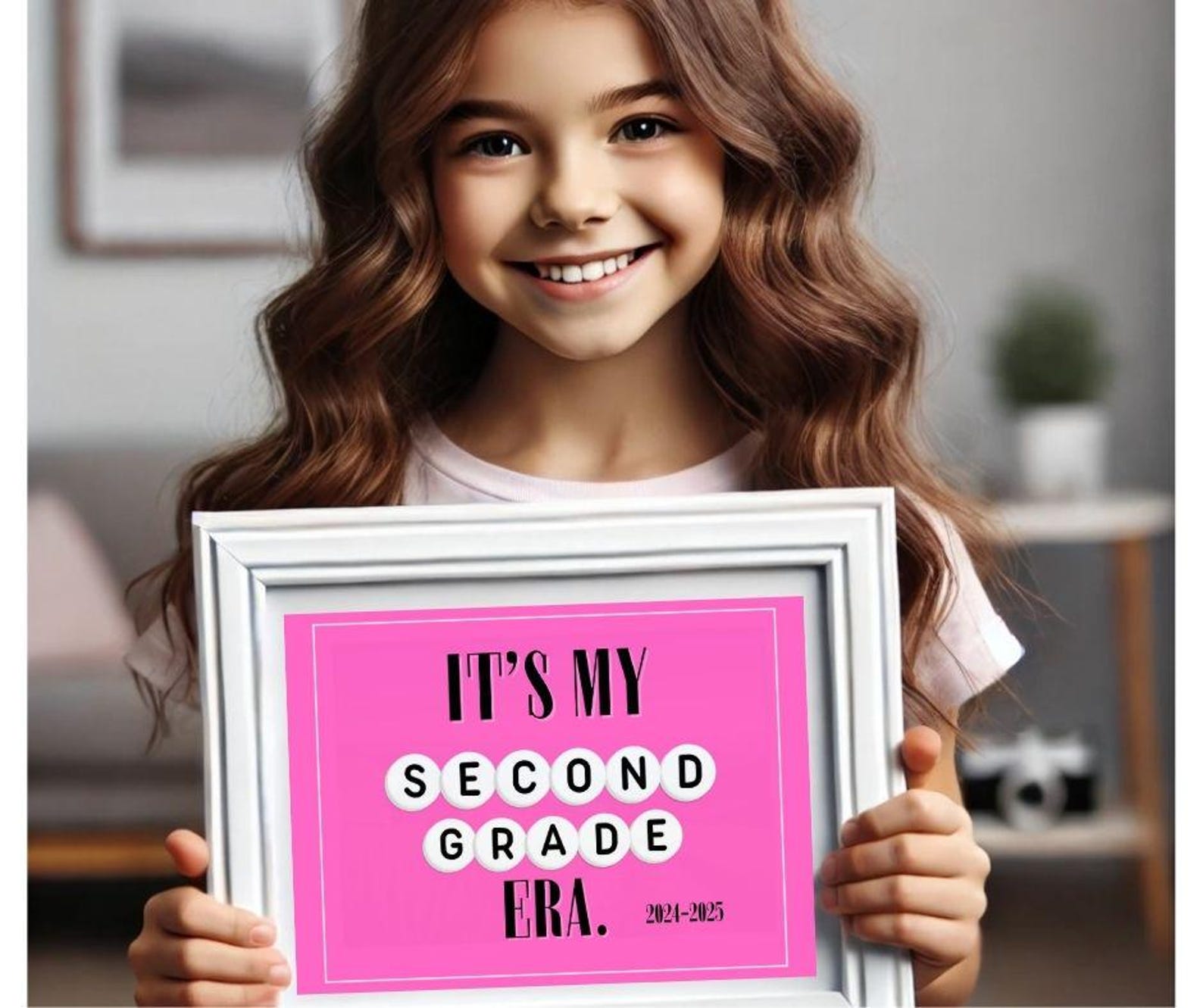 1st Day of School ERAS Printable Photo Prop Sign | Swiftie Bracelets ...