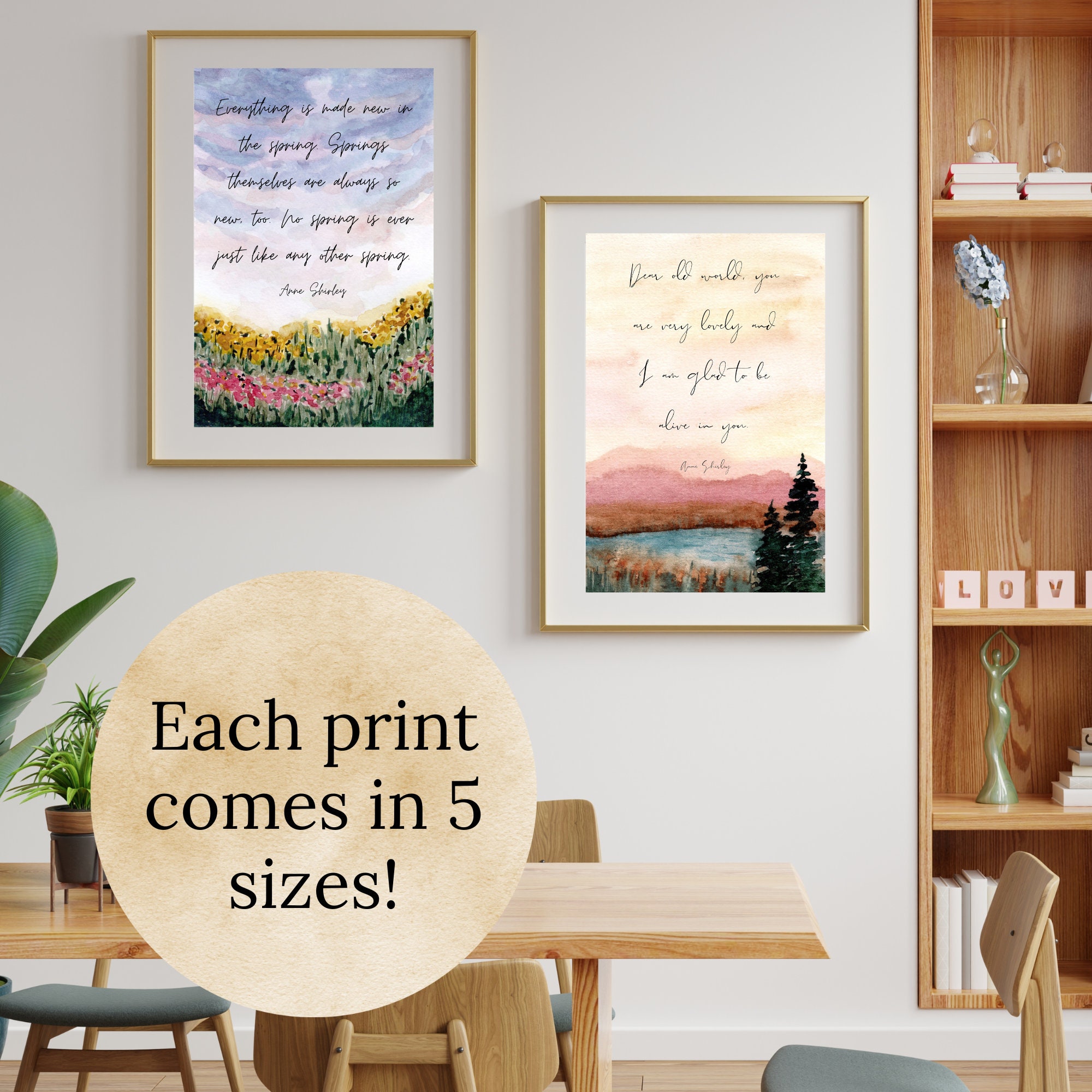 Anne of Green Gables Print INSTANT Download Anne Shirley Kindred ...