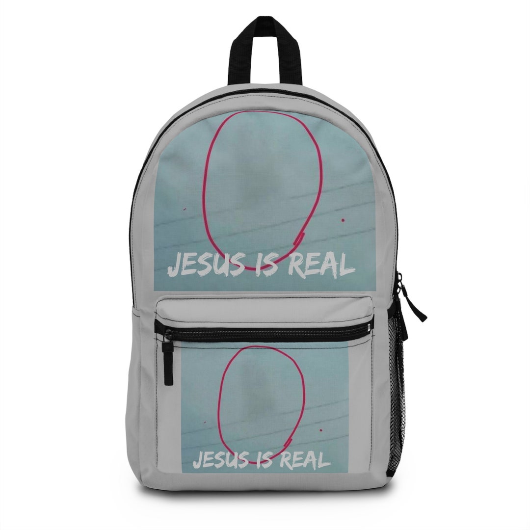 Backpack jesus is Real Testimonial Authentic Image - Etsy