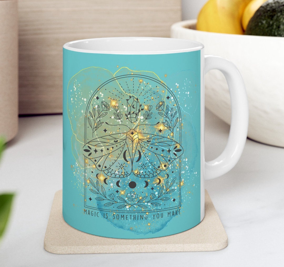 Witchcraft Mug, Pagan Tea Cup, Goblincore, Gift for Woman, Gift for ...