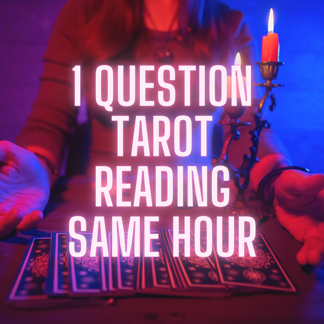 One Question Tarot Reading, Same Day, Same Hour, Tarot Reading, Psychic ...