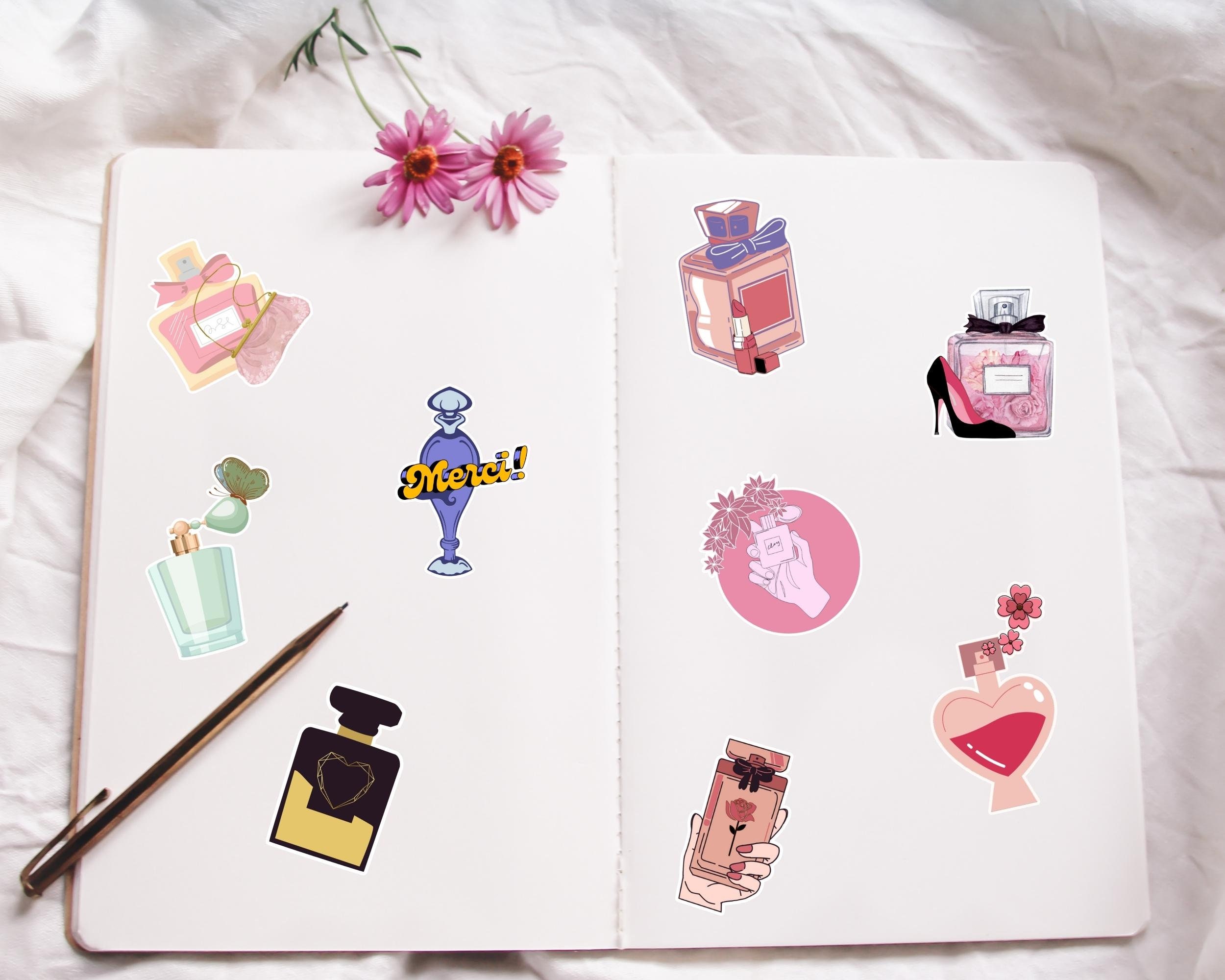9 Digital Parfume Stickers, Png Stickers, Digital Sticker , Parfume ...