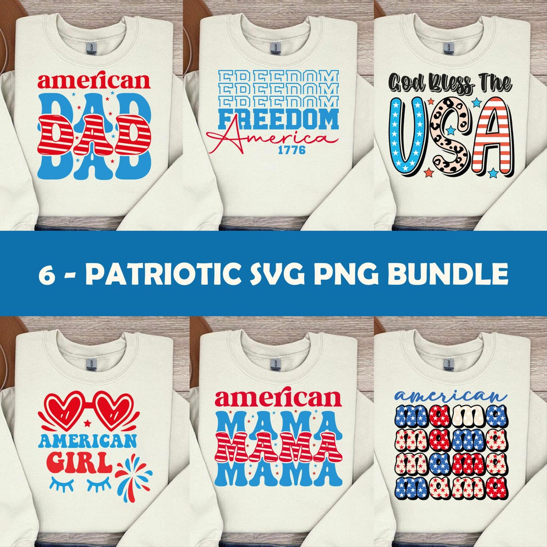 Preppy America Coquette Png Svg Bundle, America Brushstroke Png, Retro ...
