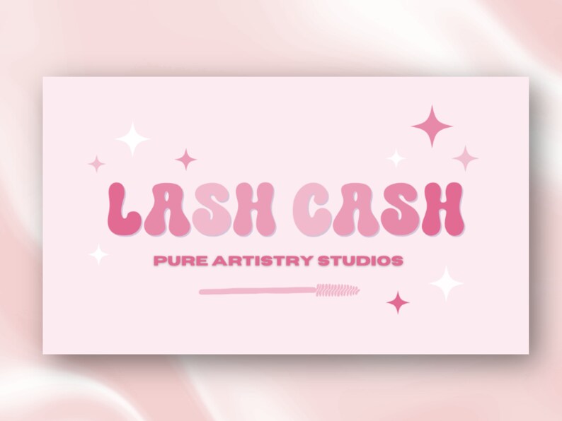 Gift Certificate Diy Lash Cash for Lash Techs, Lash Cash Card, Lash ...