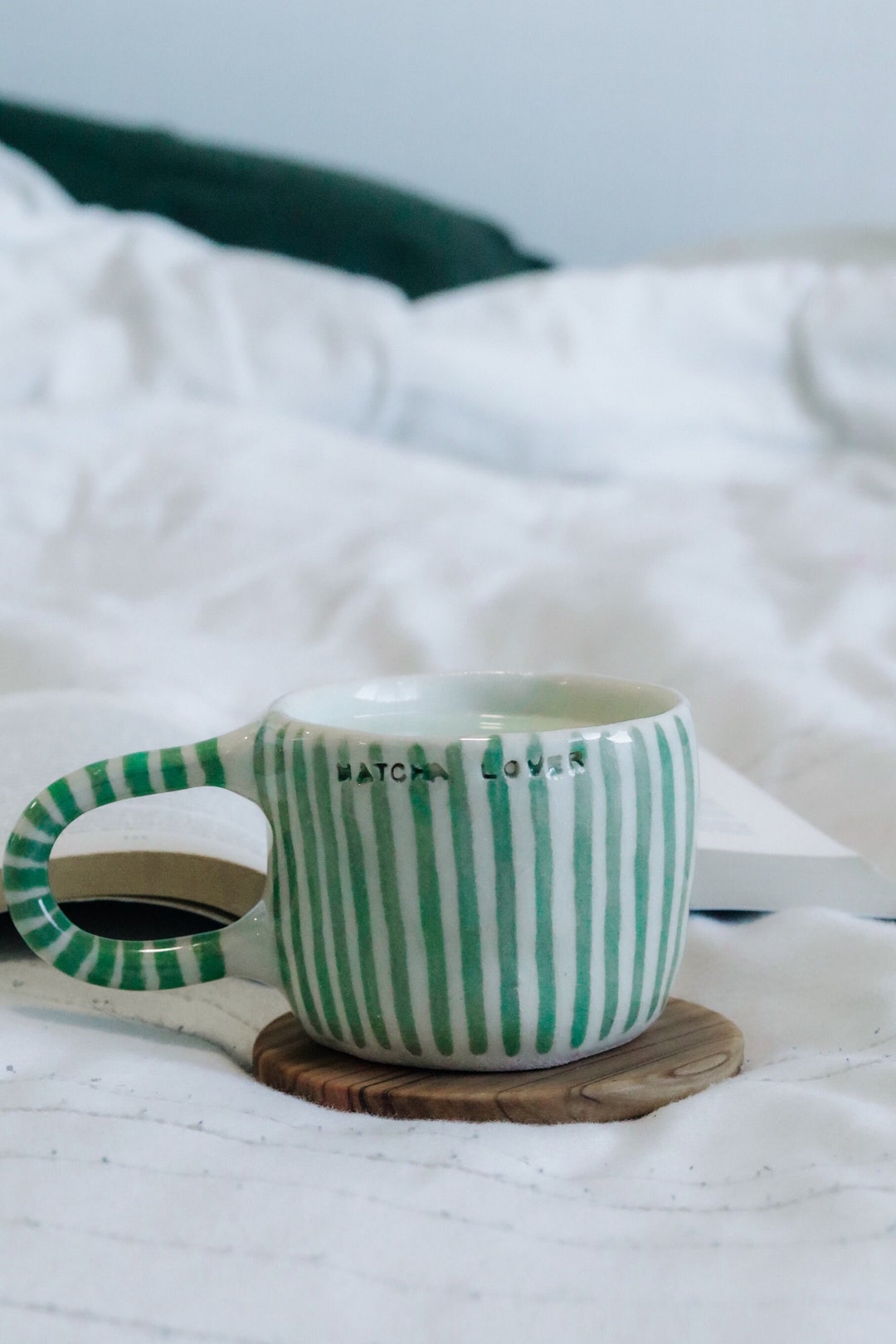 Matcha Mug, Matcha Ceramic Mug, Matcha Lover, Handmade Ceramic Mug ...