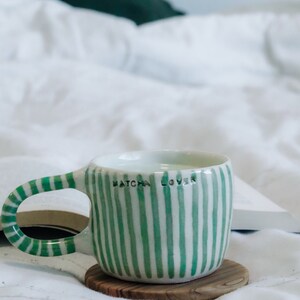 Matcha Mug, Matcha Ceramic Mug, Matcha Lover, Handmade Ceramic Mug ...