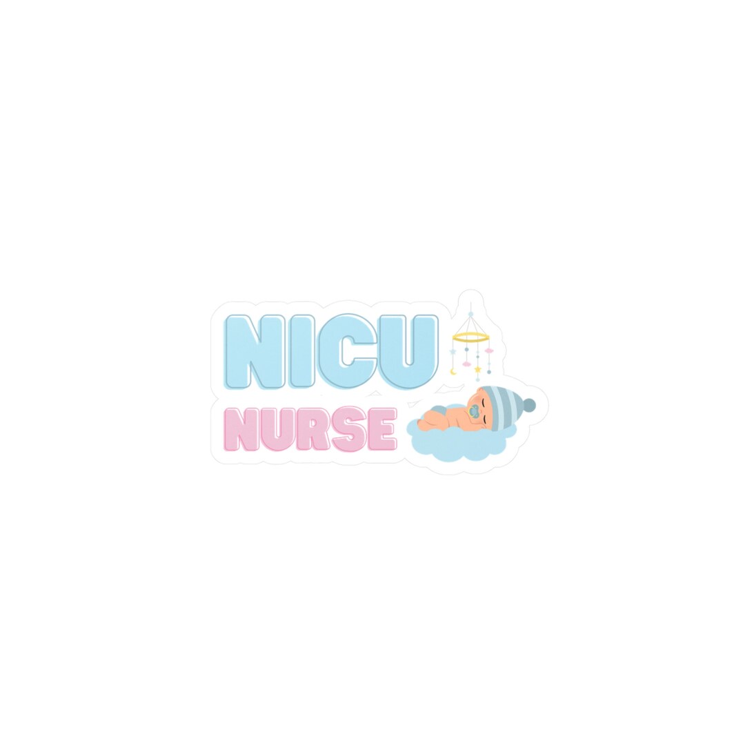 NICU Nurse Sticker - Etsy
