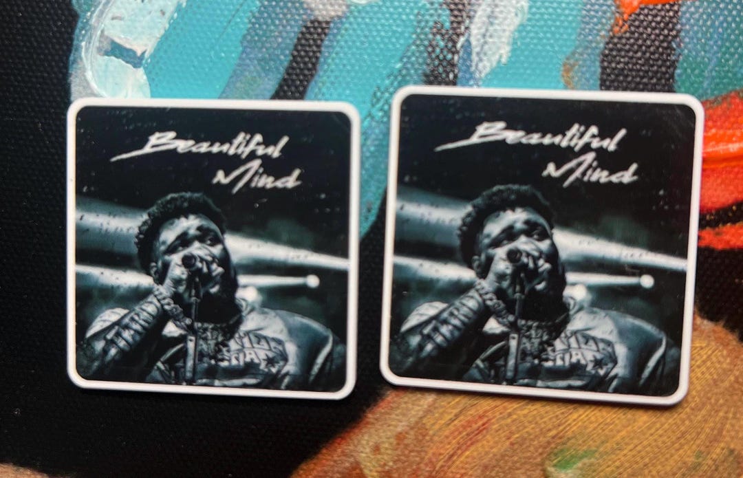 Rod Wave Beautiful Mind Album Charm, Rod Wave Gift, Rod Wave Merch ...