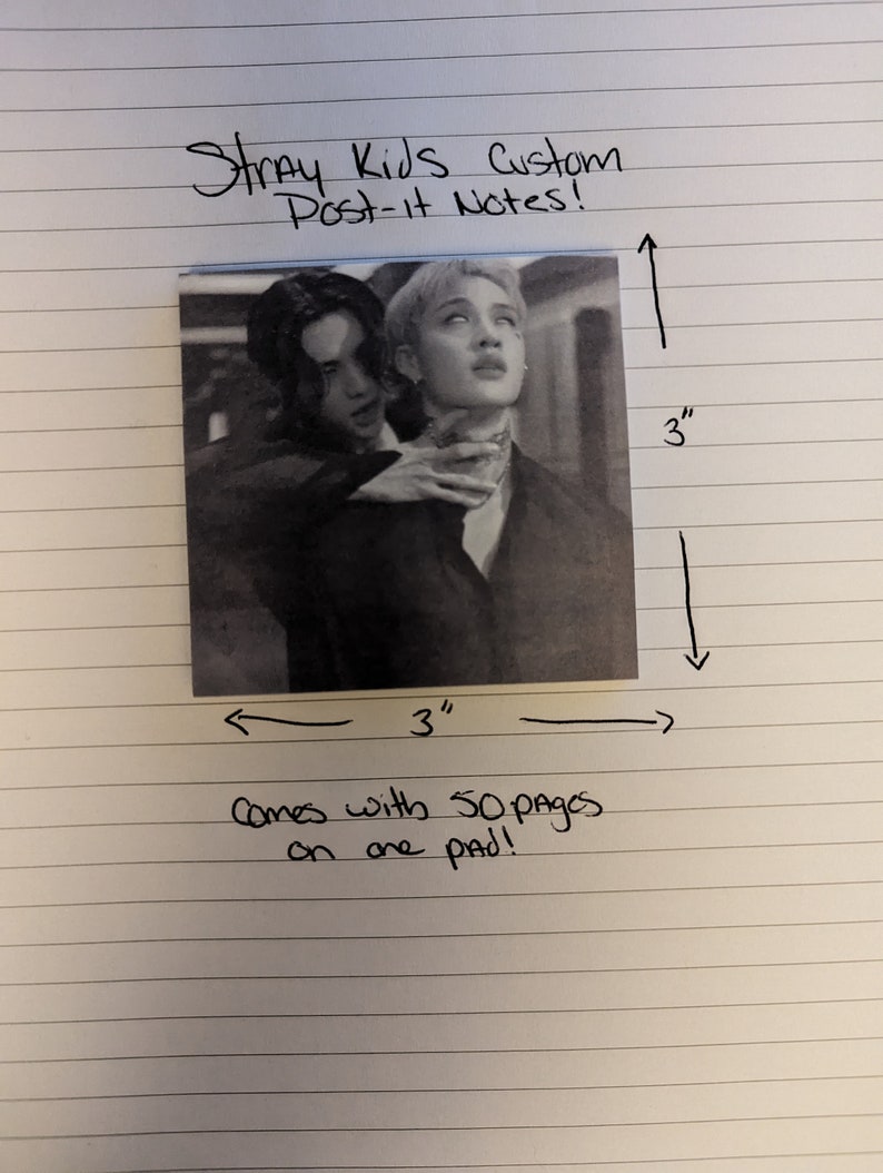 Stray Kids '樂-STAR' Post-it Notes - Etsy