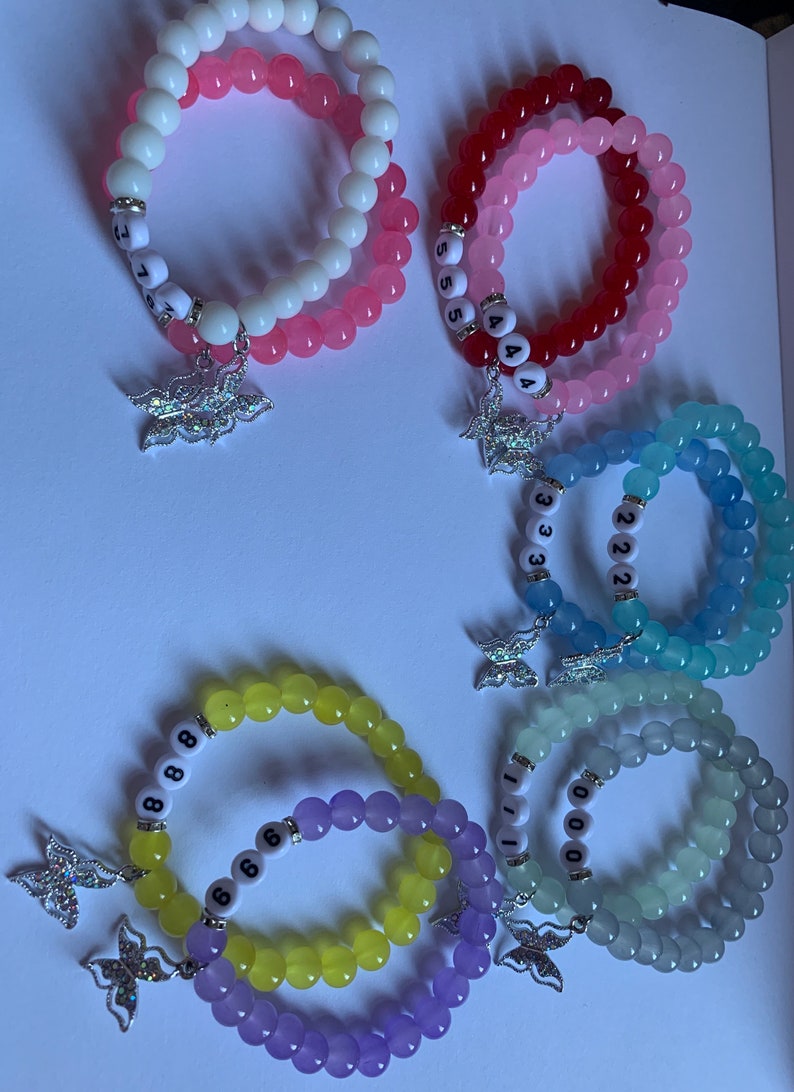 Angel Number Bracelets - Etsy