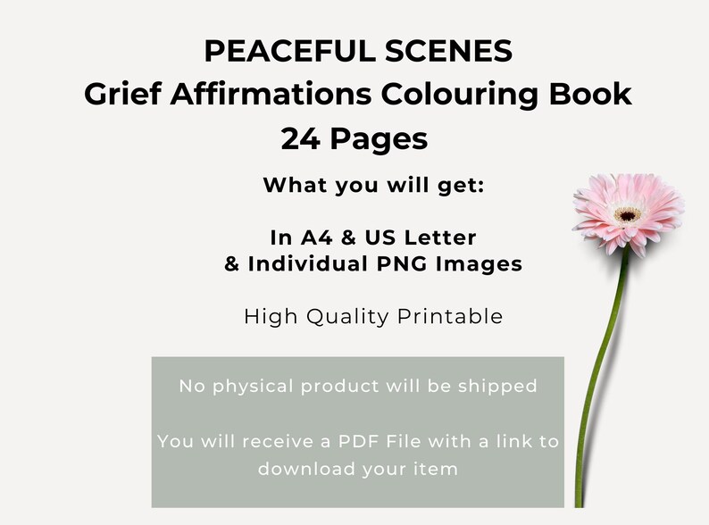 Coloring Pages for Grief, Bereavement Coloring Sheets, Peaceful Scenes ...