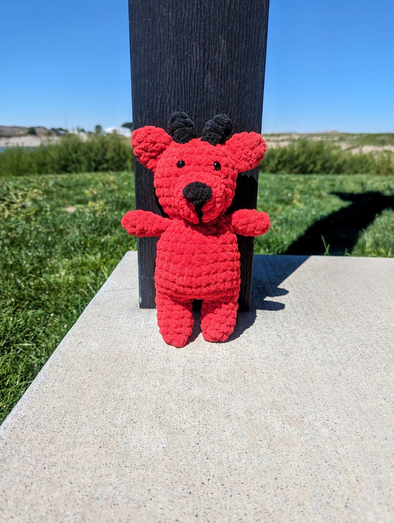 Devil Bear Crochet Pattern - Etsy