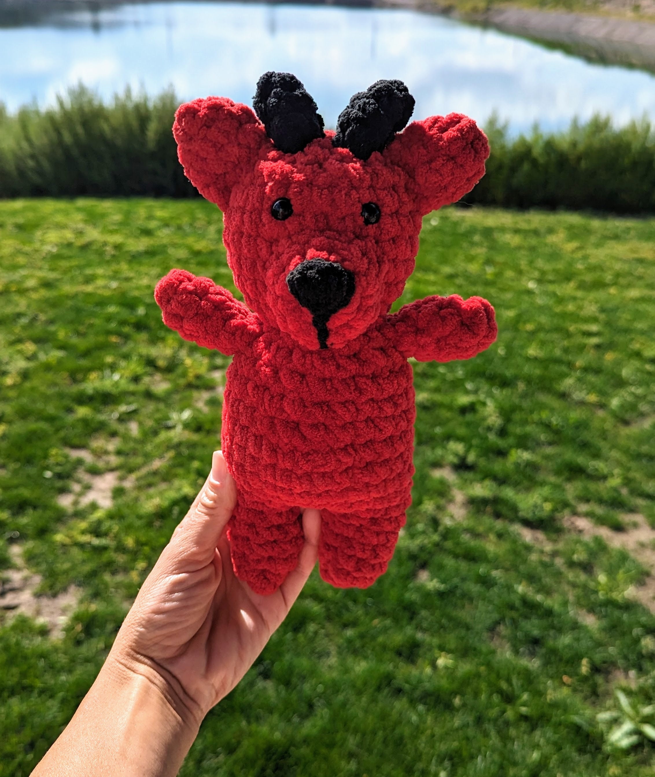 Devil Bear Crochet Pattern - Etsy