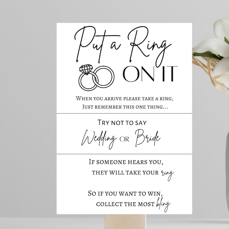 He Put a Ring on It - Etsy