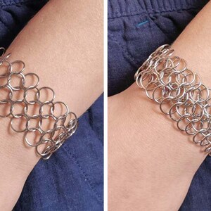 Freya Chainmail Bracelet Pattern Download 2 Designs - Etsy