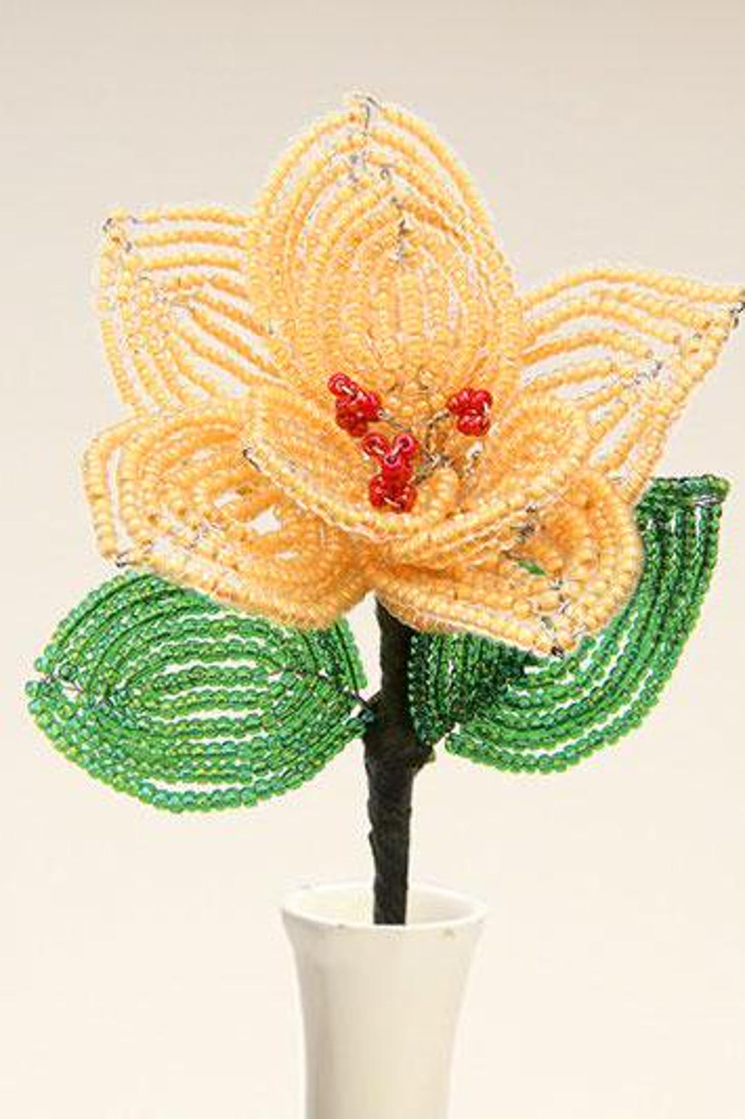 Beaded Lily Pretty Petals Beading Pattern Download - Etsy