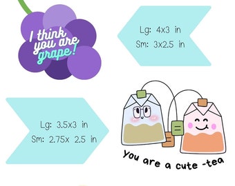 DEVOOPS Pun Waterproof Vinyl Sticker - Etsy