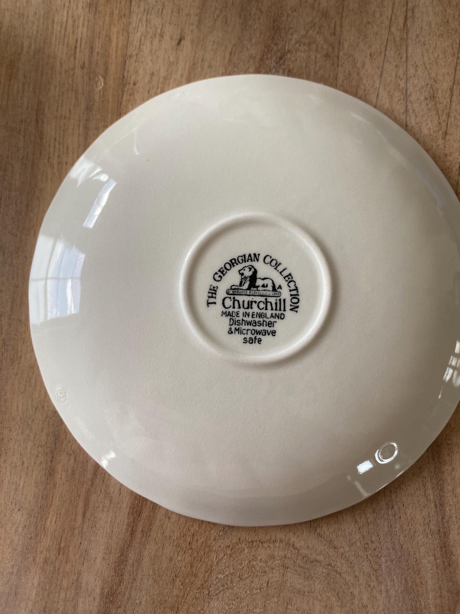 Vintage Churchill 'the Georgian Collection' Finlandia Saucer Plates set ...