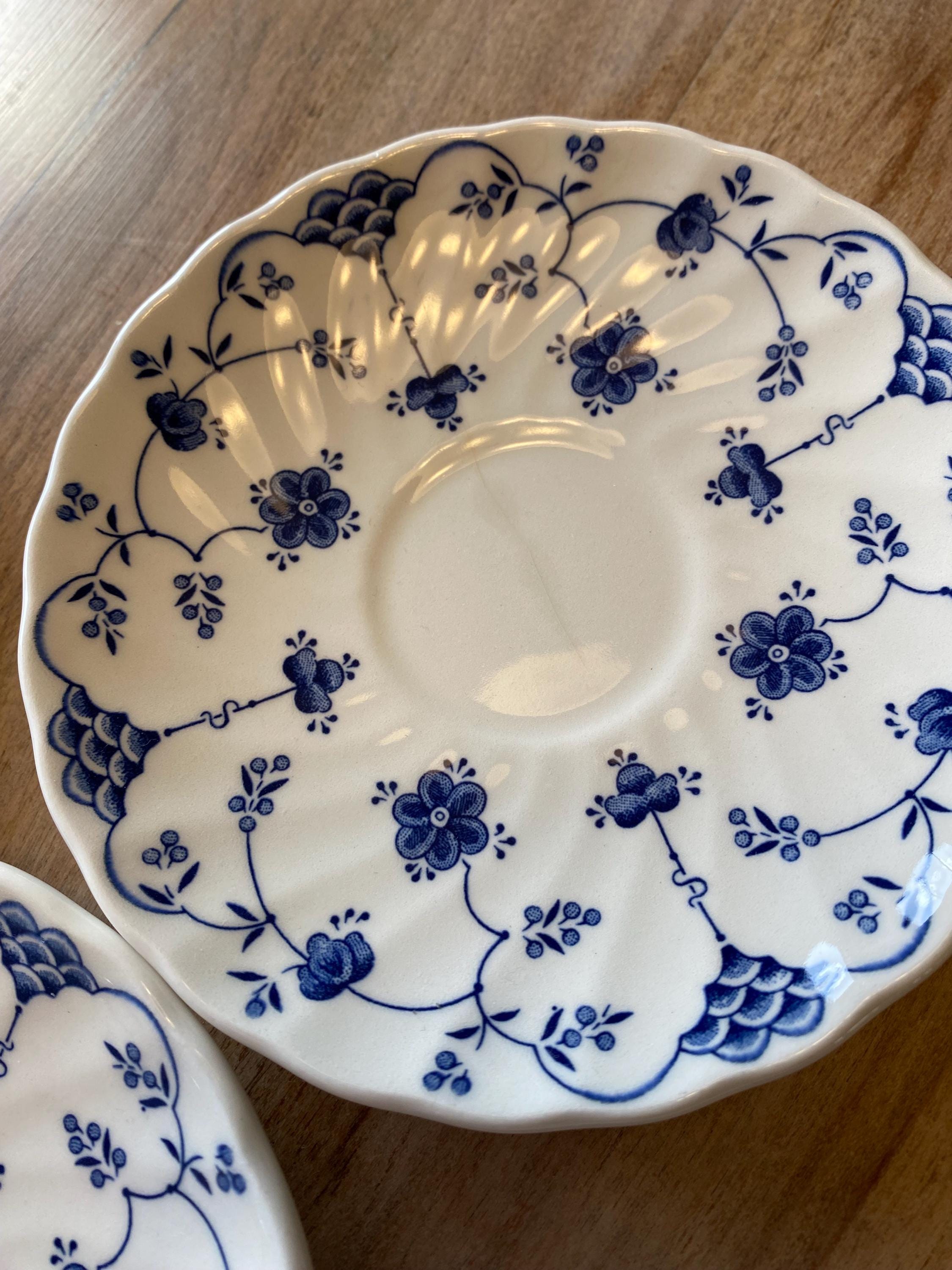 Vintage Churchill 'the Georgian Collection' Finlandia Saucer Plates set ...