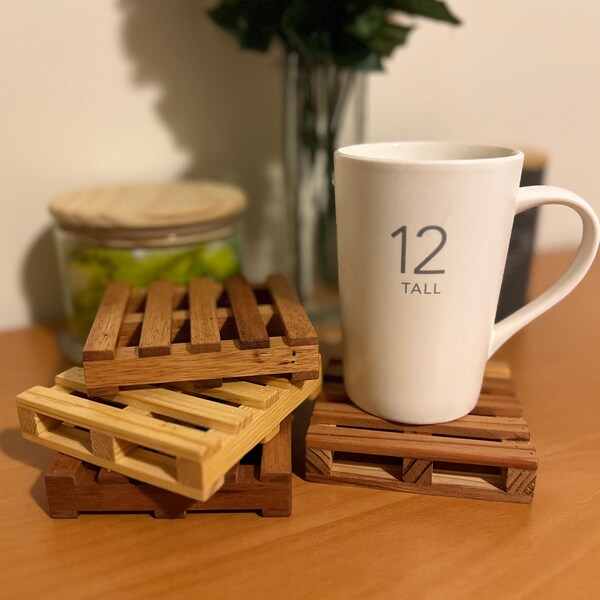 Mini Pallet Coaster - Etsy