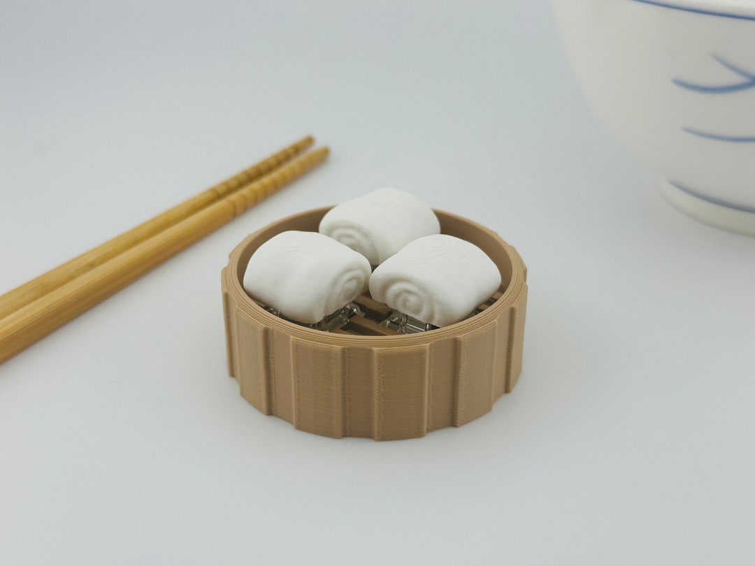 3 Switch Dim Sum Mechanical Keyboard Fidget Toy, Stress Relief ADHD ...