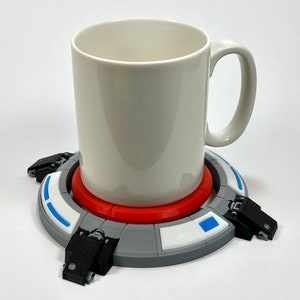 Portal Super Button Coaster Gaming Decor Mens Desk Accessories - Etsy