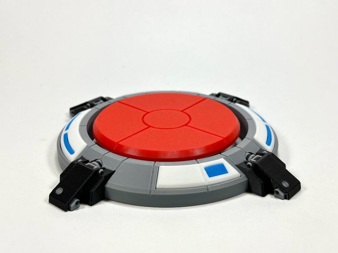 Portal Super Button Coaster Gaming Decor Mens Desk Accessories - Etsy