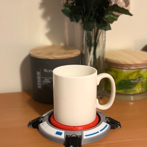 Portal Super Button Coaster Gaming Decor Mens Desk Accessories - Etsy