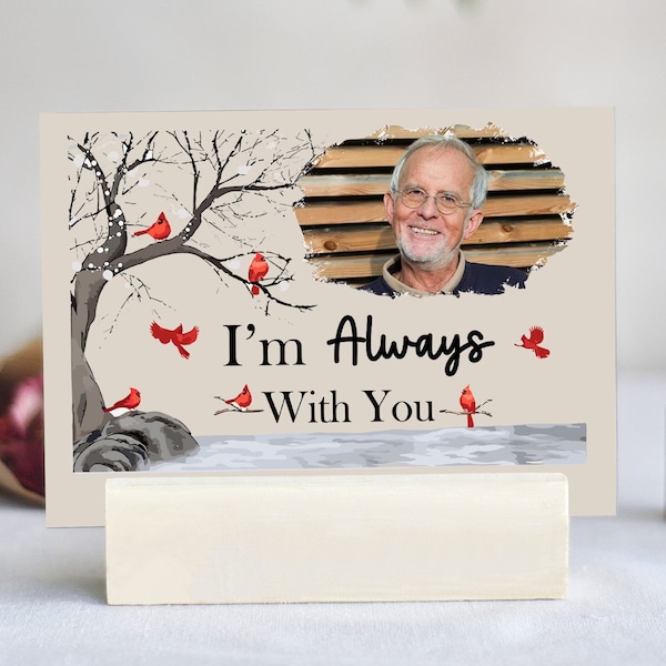 Memorial Cardinal Plaque - Etsy