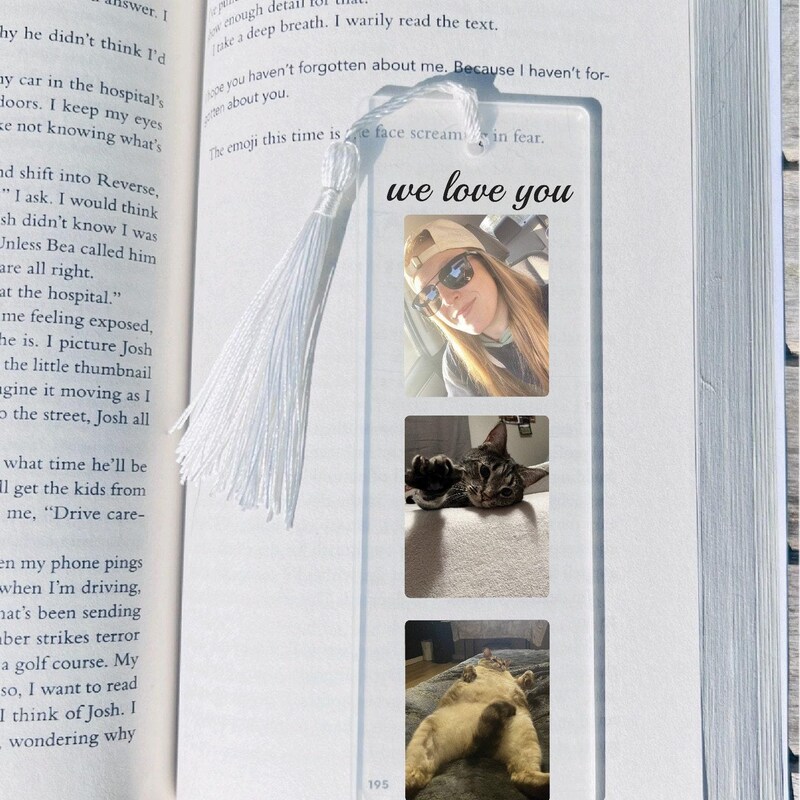 Photo Bookmark - Etsy