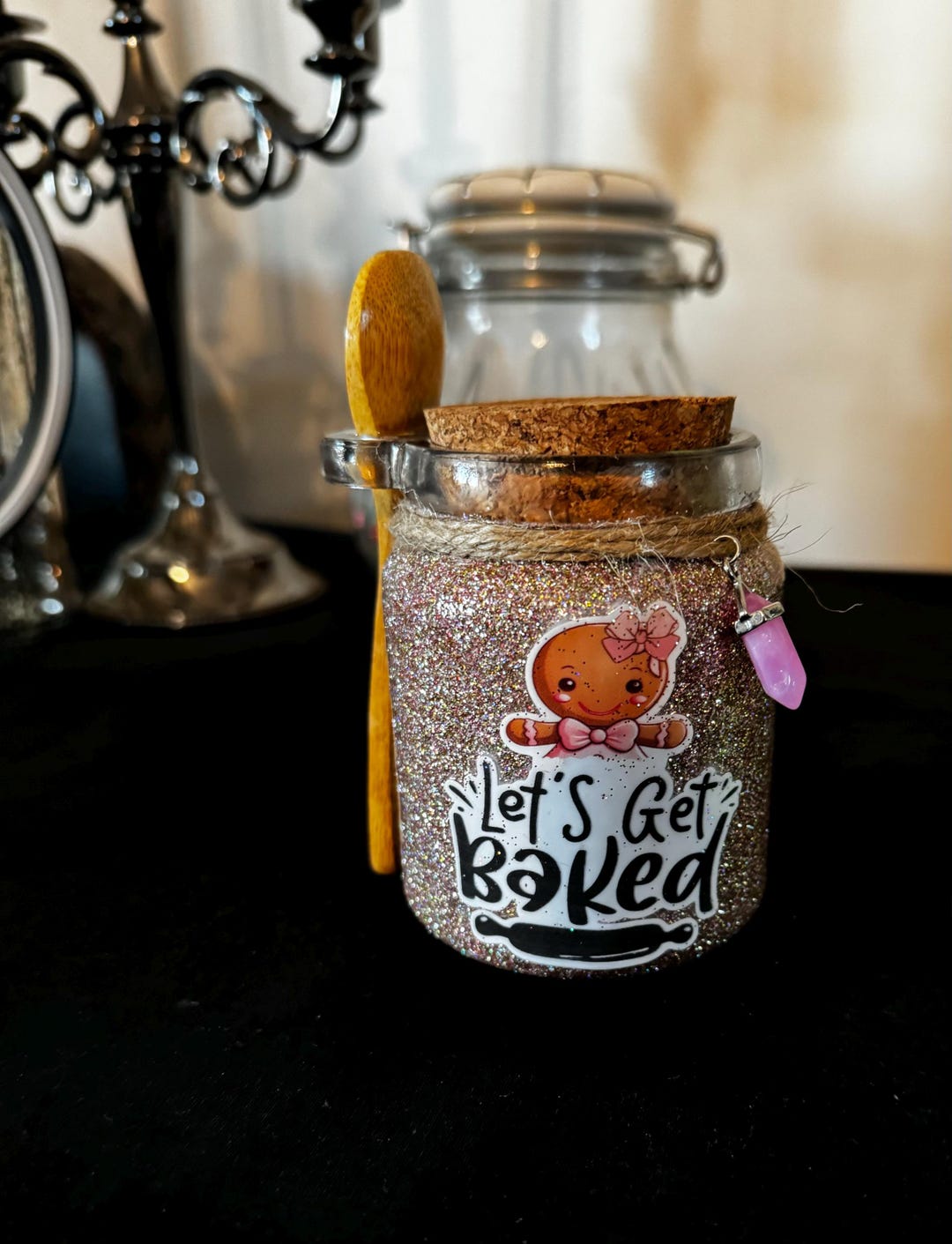 Glitter Stash Jars - Etsy