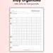 60 Day Challenge Tracker, 60 Day Goal Tracker Template, Printable ...