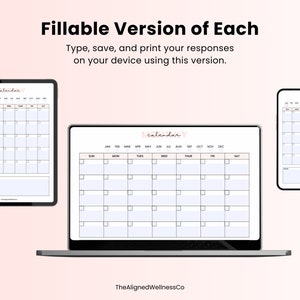 Monthly Blank Calendar, Undated Monthly Calendar, Landscape Vertical ...
