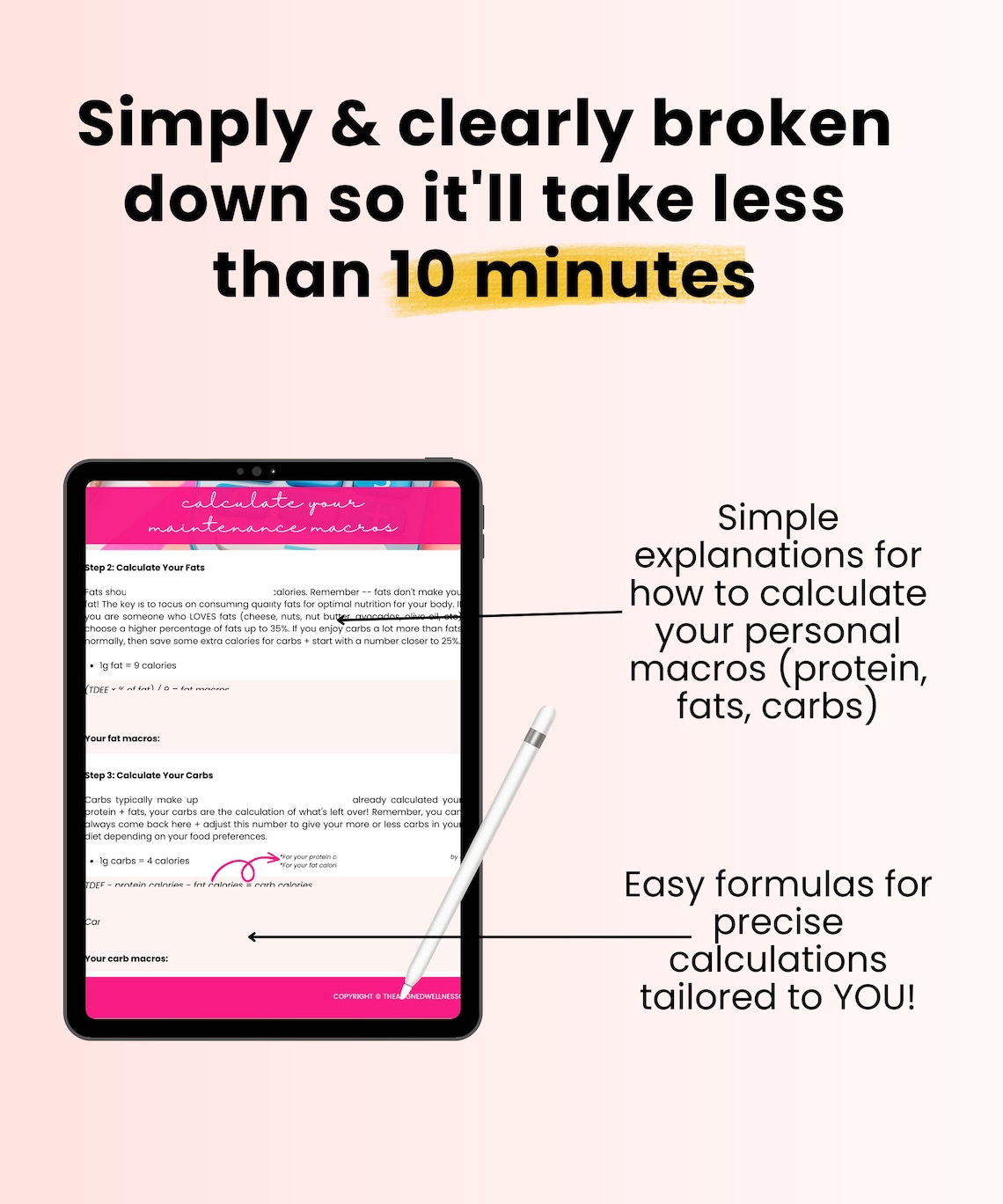 Macro Tracker Meal Planner, Macro Guide, Macro Meal Planner, Macro ...