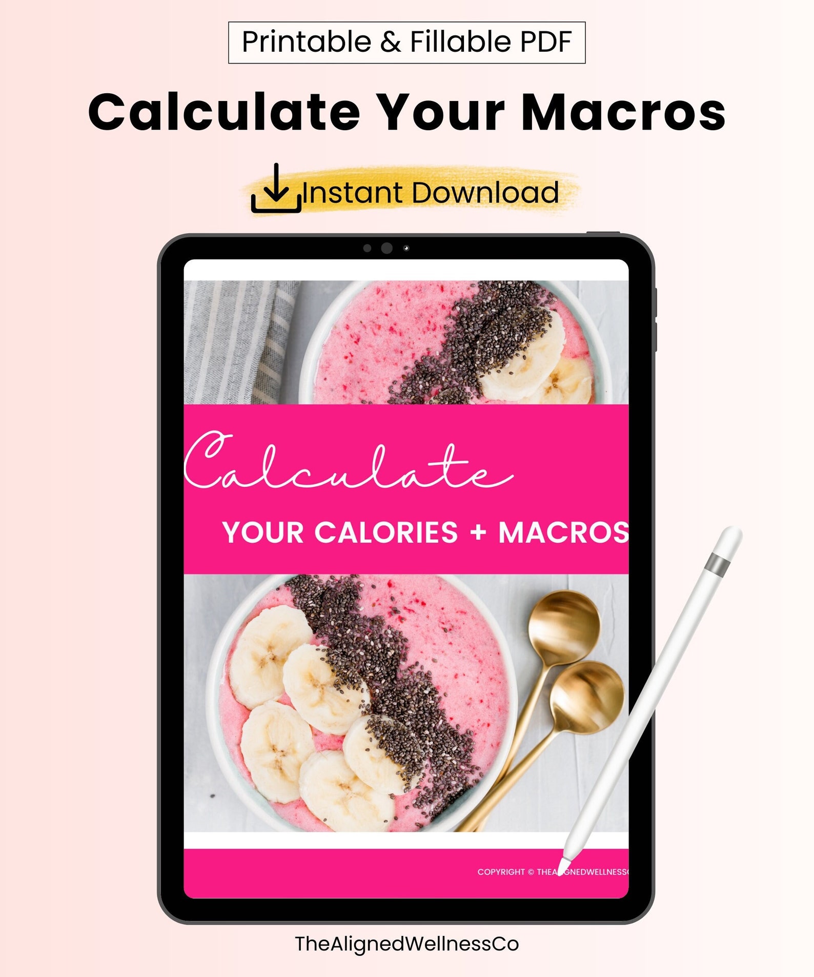 Macro Tracker Meal Planner, Macro Guide, Macro Meal Planner, Macro ...