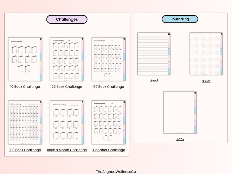 Digital Reading Journal Goodnotes, Book Journal Digital, Book Review ...