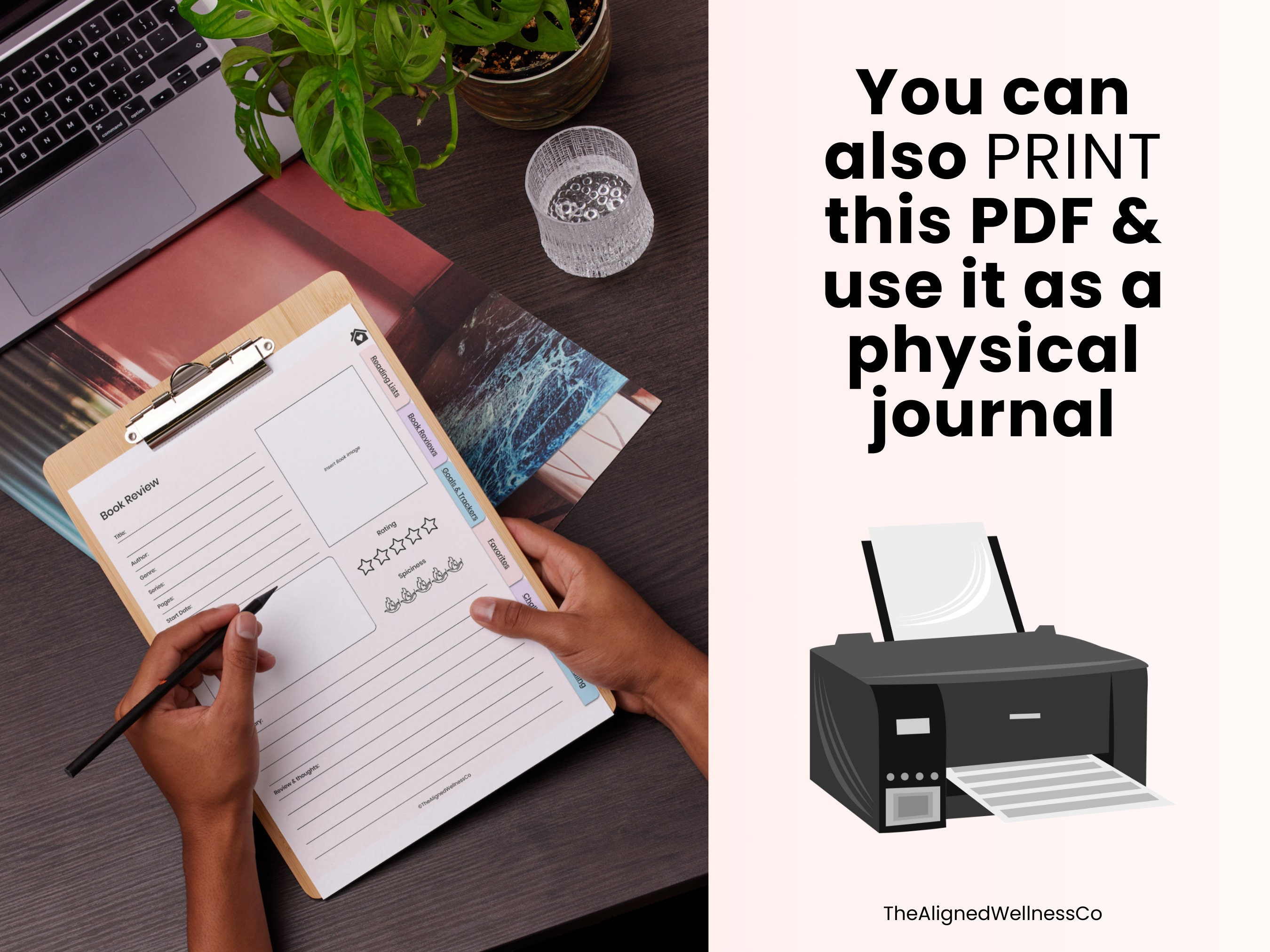 Digital Reading Journal Goodnotes, Book Journal Digital, Book Review ...