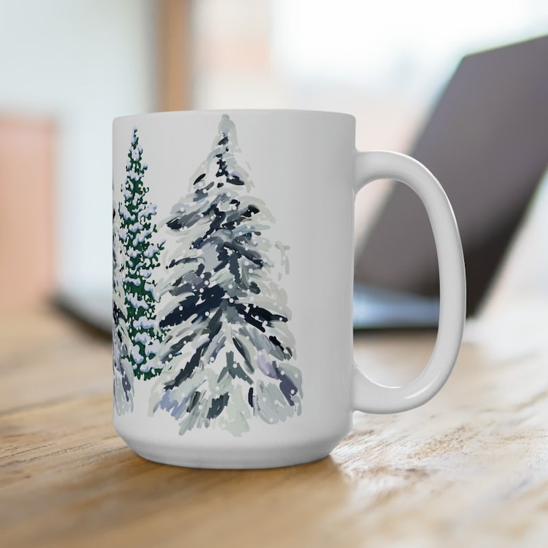 Winter Mug - Etsy