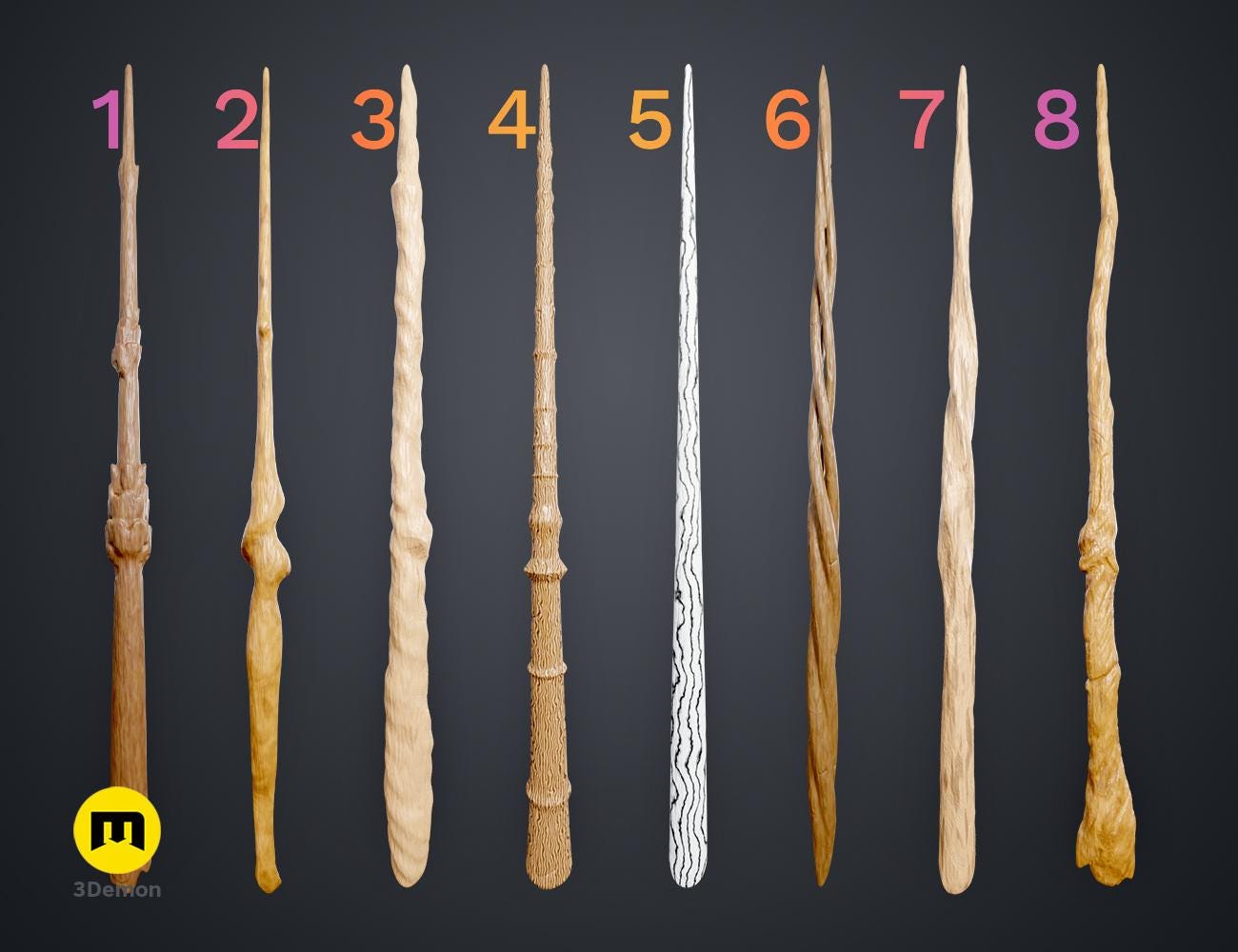 Hogwarts/harry Potter Wands, Create It Yourself! (hogwarts Legacy Wands ...