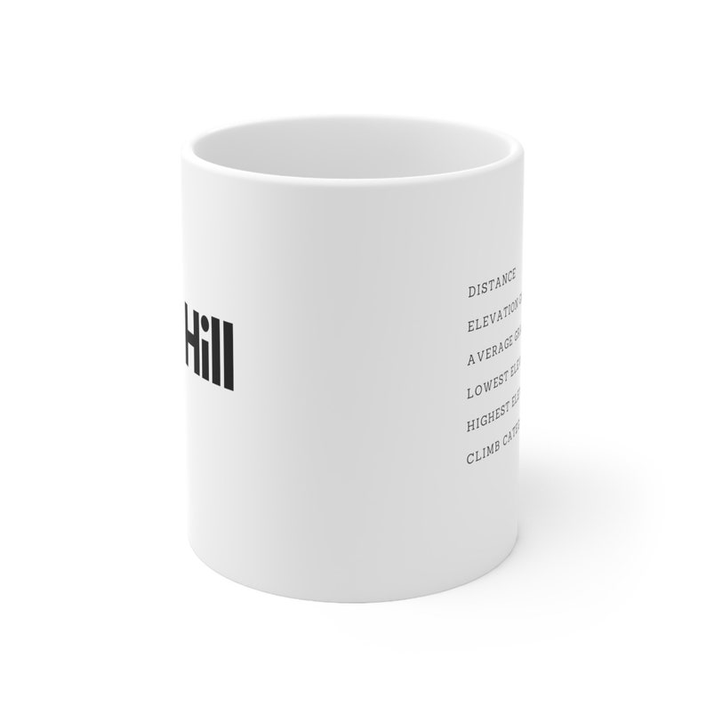 Box Hill Coffee Mug Cycle Mug Cycling Present Cycling Climb Epic Climb ...