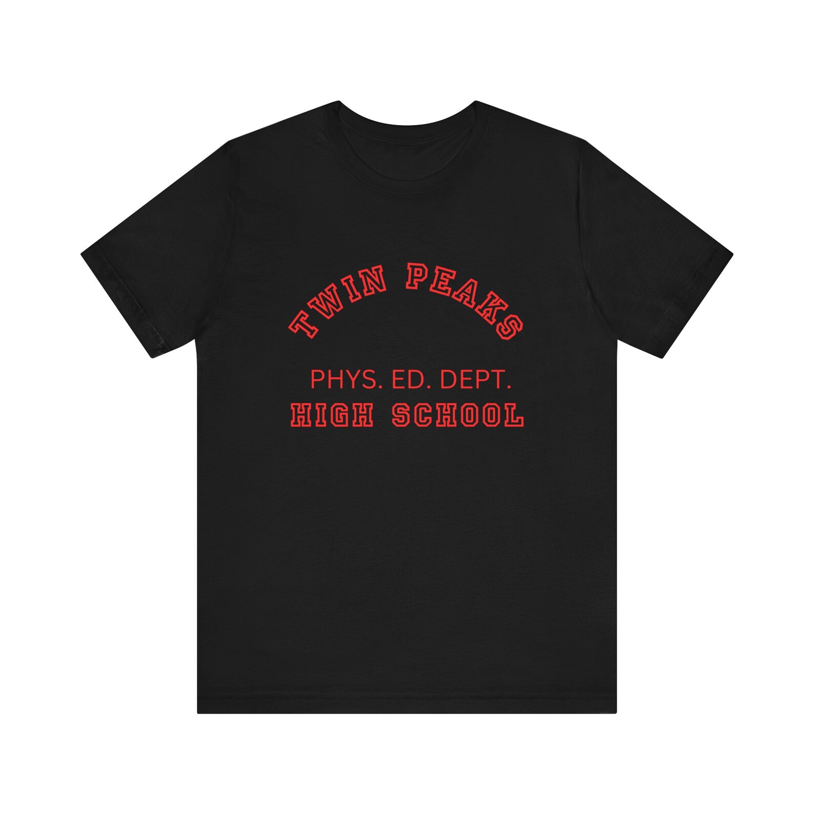 Twin Peaks High School Phys. Ed. Dept. Tee - Twin Peaks - David Lynch ...