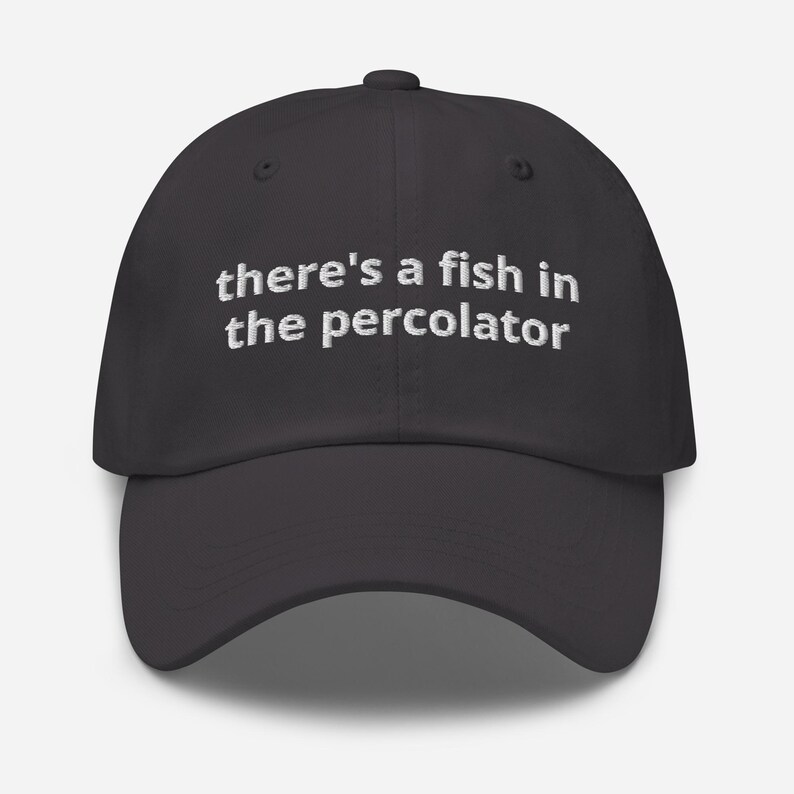 Fish in the Percolator Twin Peaks Dad Hat - Etsy