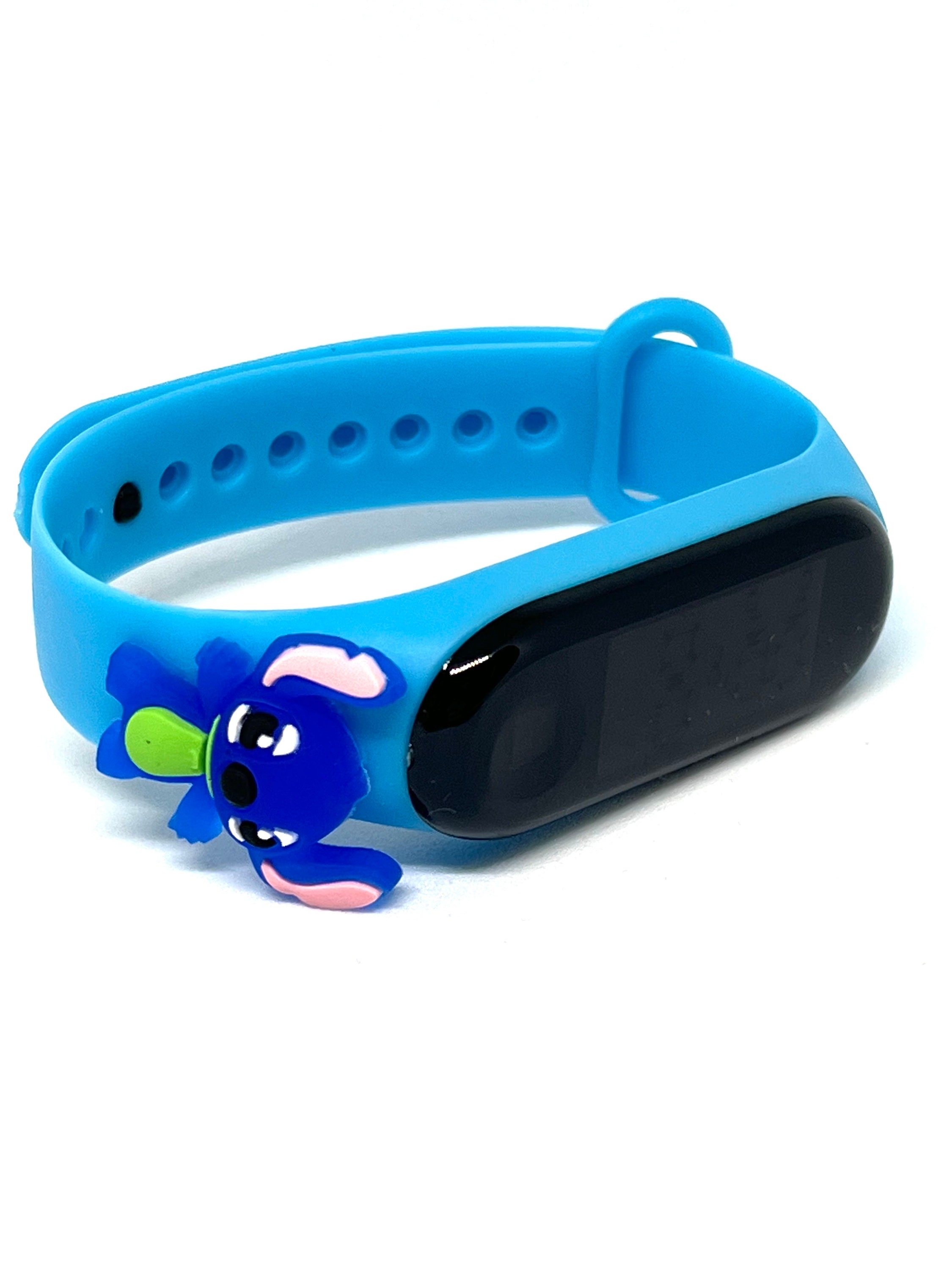 Lilo and Stitch Blue Digital Wrist Watch Kids Girls Disney Time ...