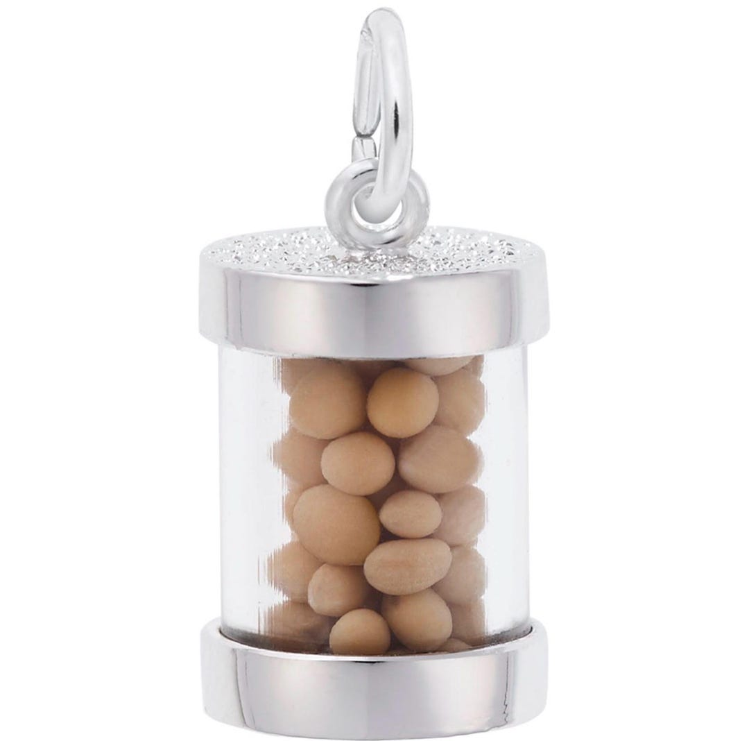 Mustard Seed Capsule Charm - Etsy
