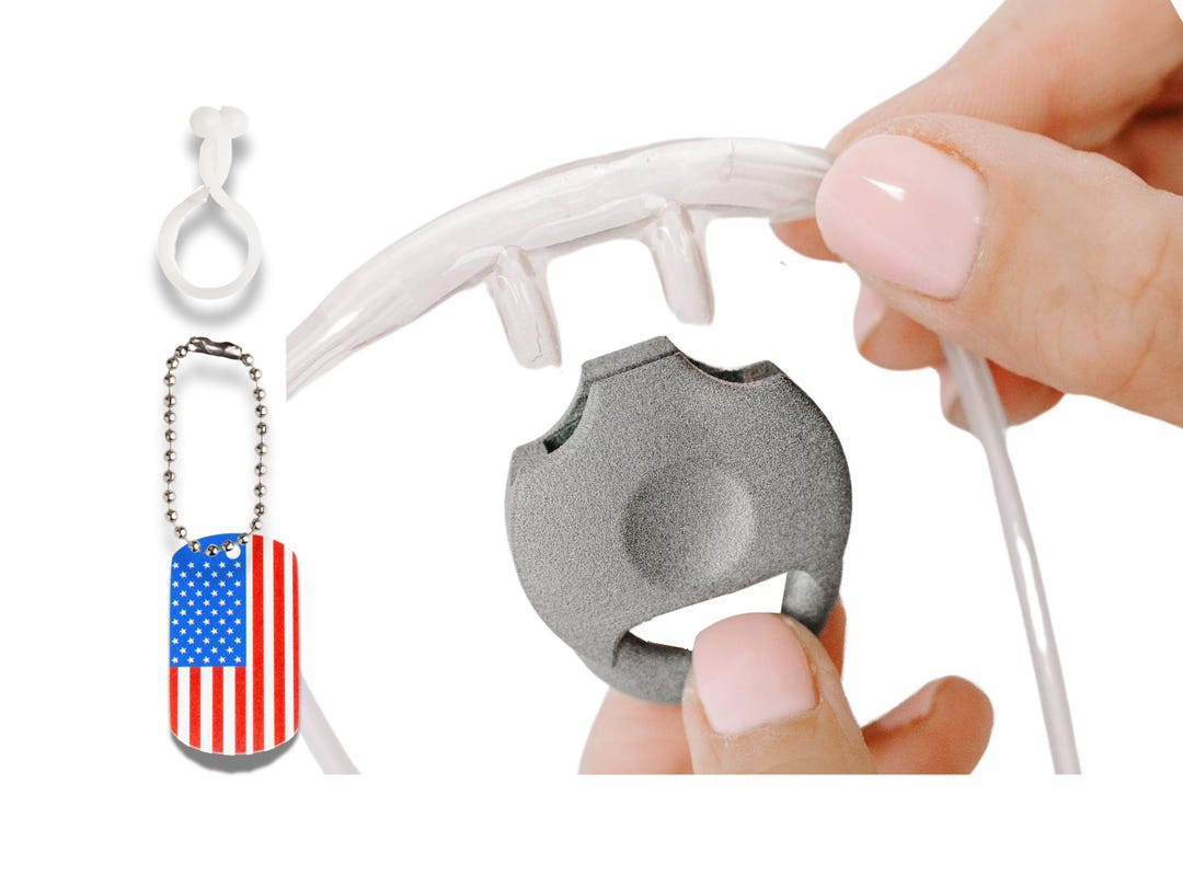 Inogen Portable Oxygen Bag Backpack Decorative Flag Dogtag and Sanitary ...