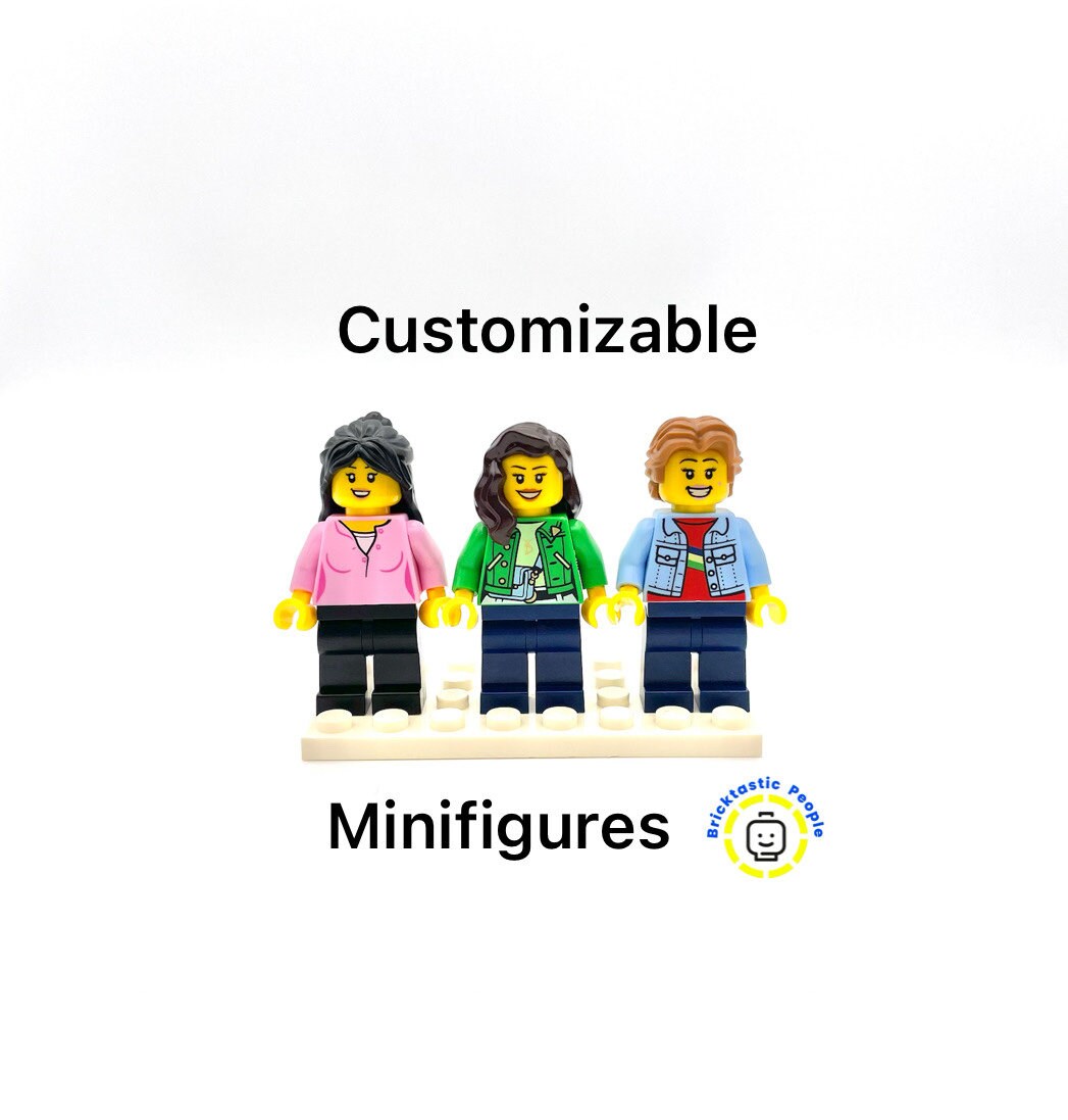 Customized Minifigure, Lego Body, Lego Minifigure, Customized Gift ...