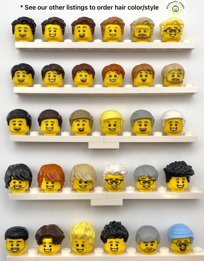 Customized Minifigure, Lego Head, Customized Gift, Unique Gift - Etsy